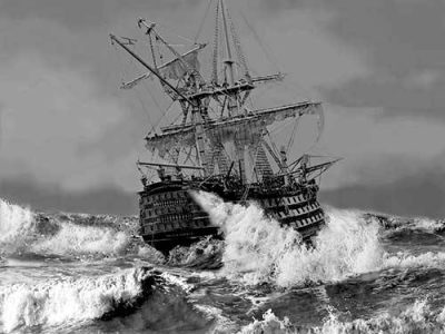 HMS St. George and the HMS Defence 1811 - dawlish chronicles